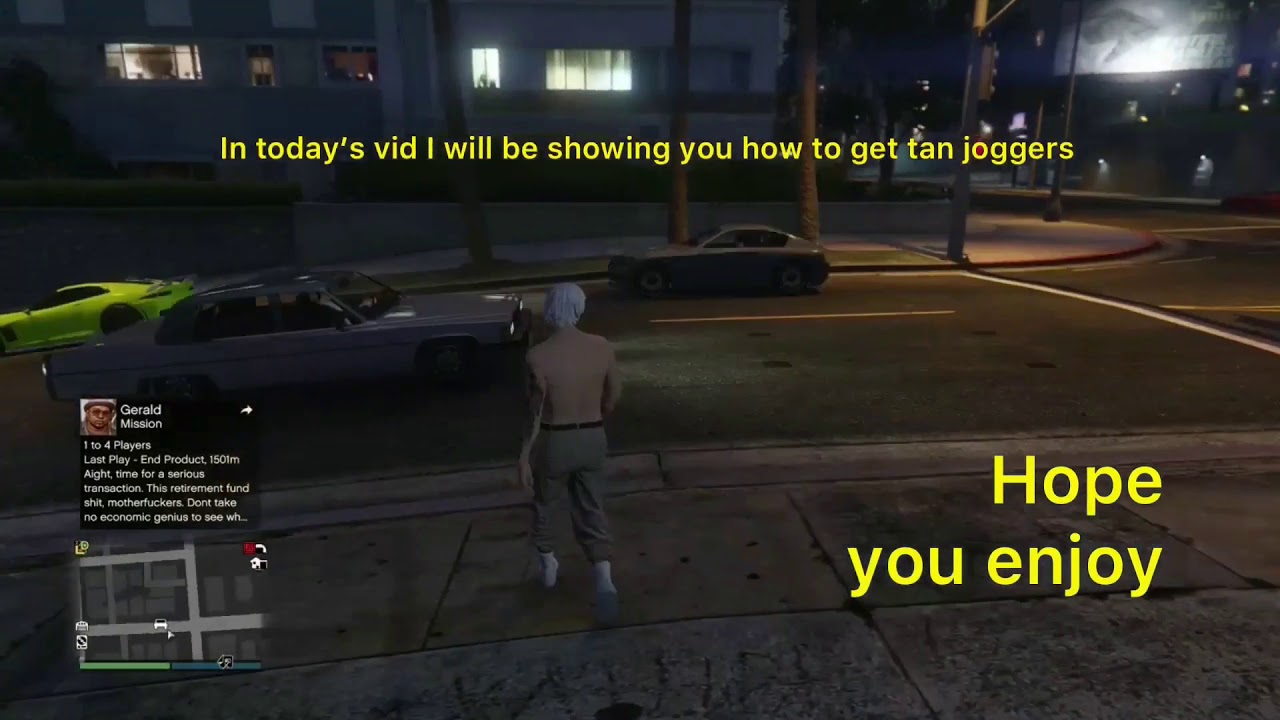 Easiest way to get modded TAN joggers in GTA ONLINE!!!! - YouTube