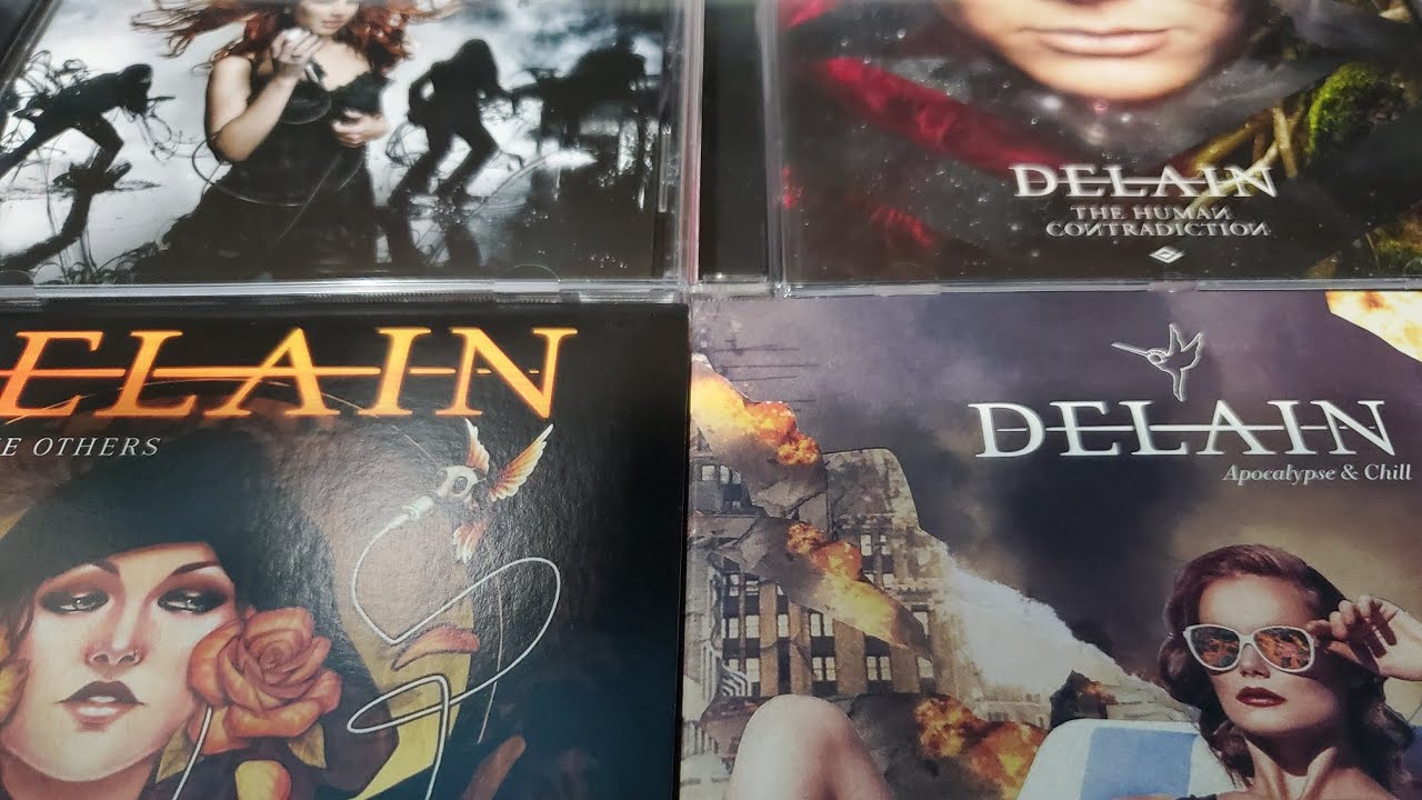 Delain albums ranked #38 plus Apocalypse and Chill album review - YouTube