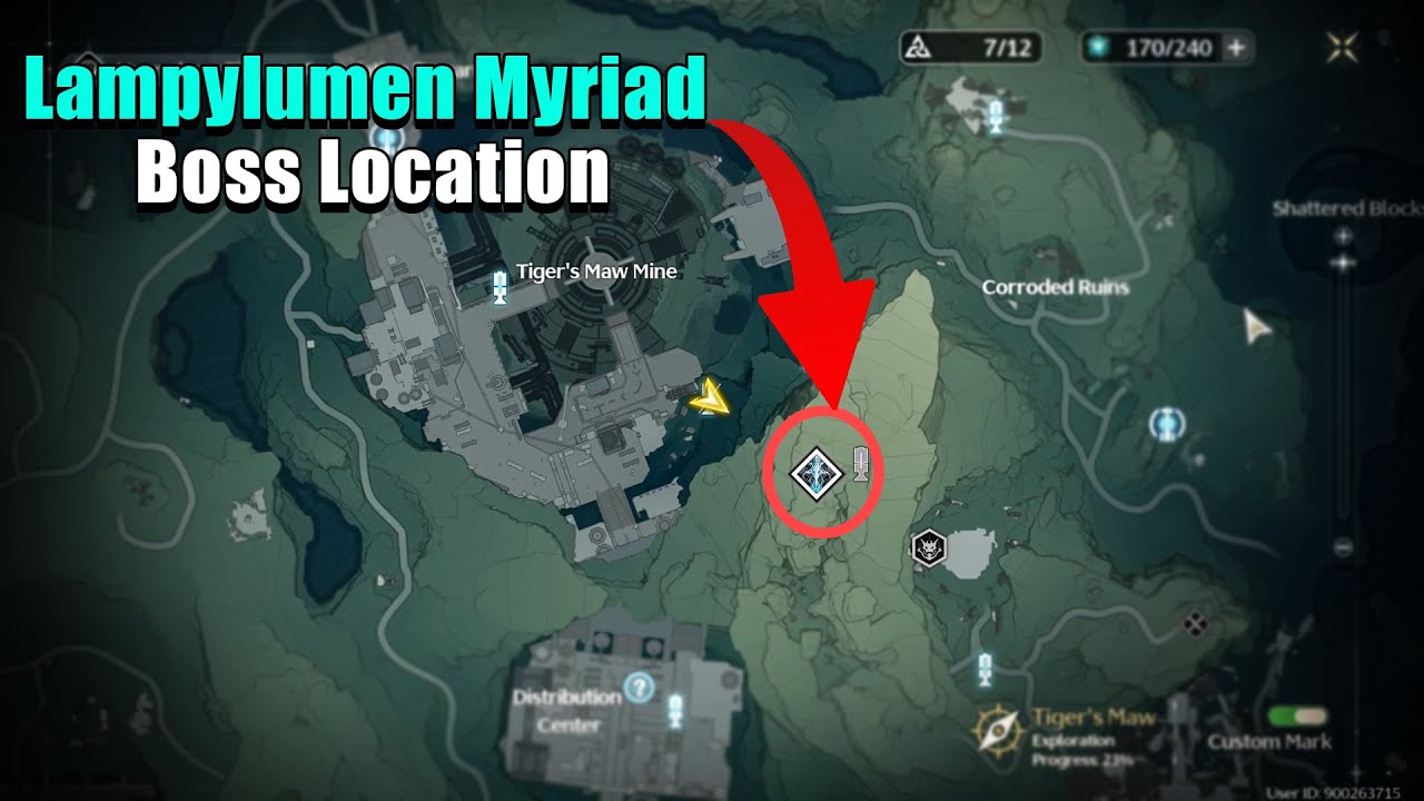 How to reach Lampylumen Myriad Boss Location | Wuthering Waves - YouTube