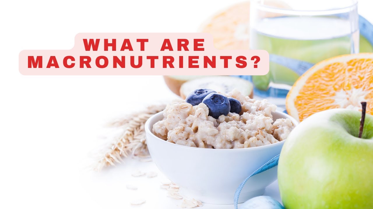 What Are Macronutrients? | Macros Explained - YouTube