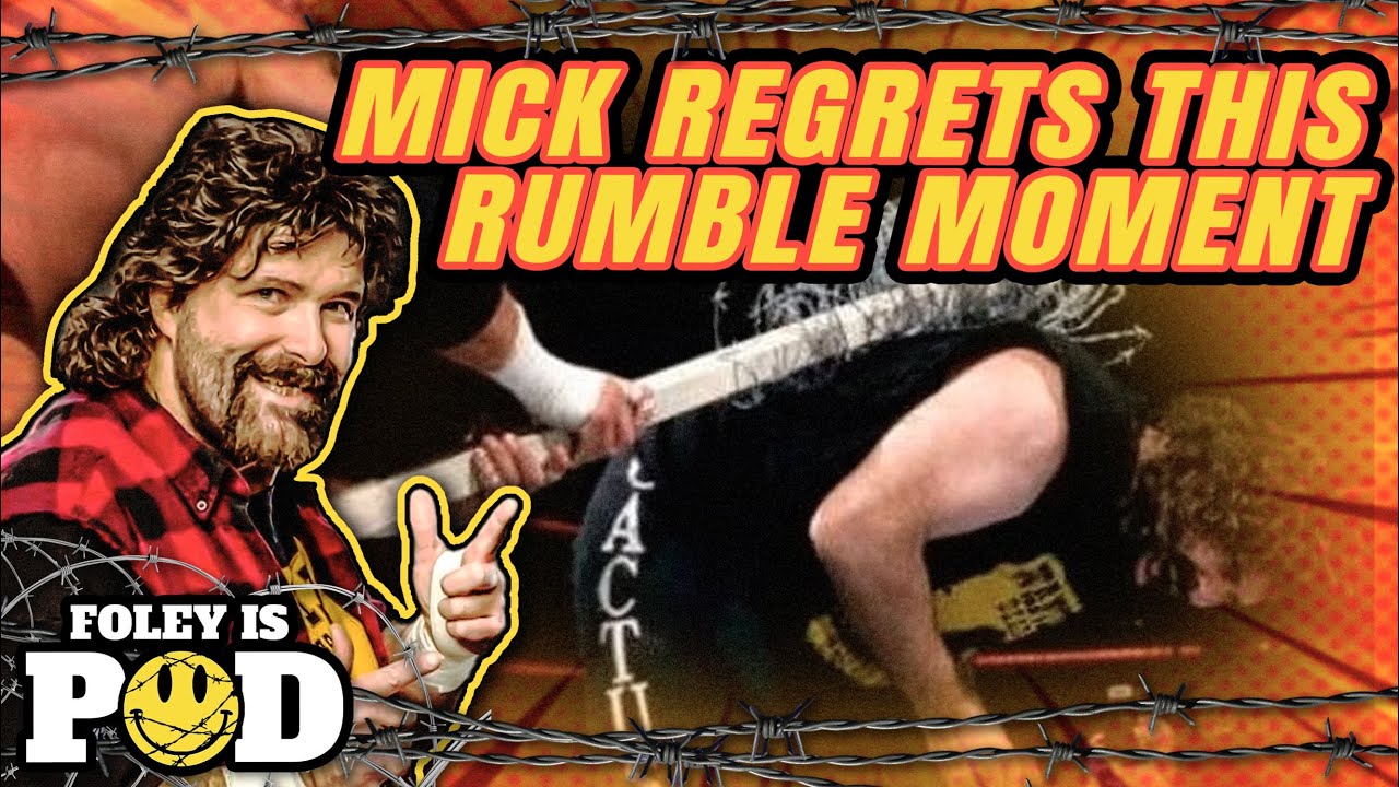 Mick Foley On His Only Regret About His Street Fight With Triple H ...