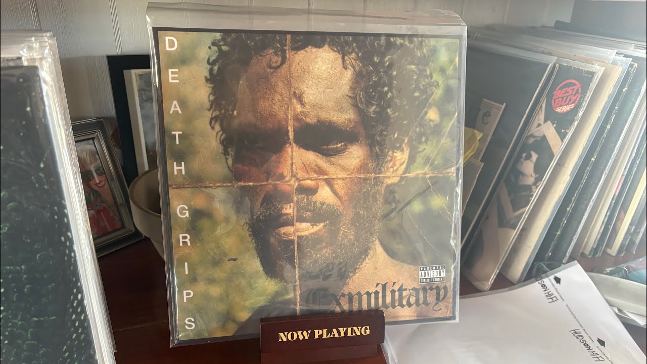 Exmilitary death grips vinyl unboxing (face reveal :) - YouTube