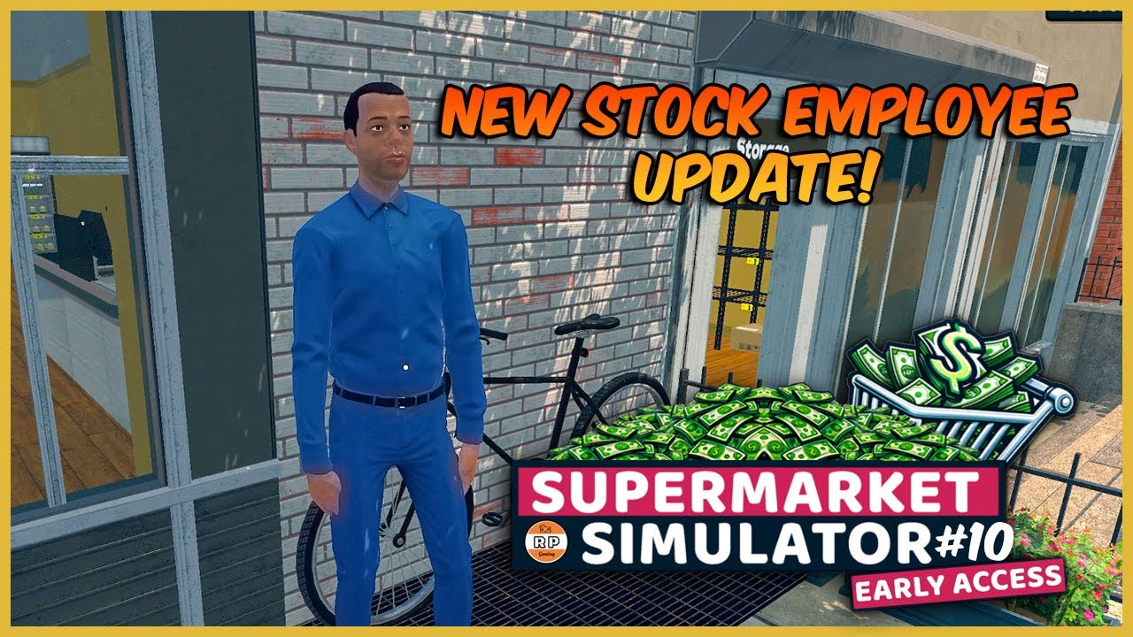 Supermarket Simulator: New Stock Employee Update - YouTube