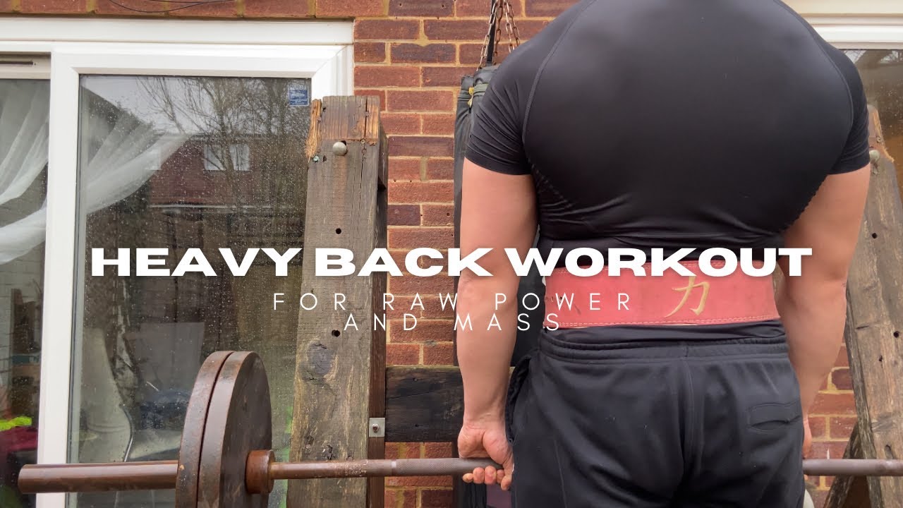 THE ONLY exercises you need for a HUGE and POWERFUL BACK - full workout ...