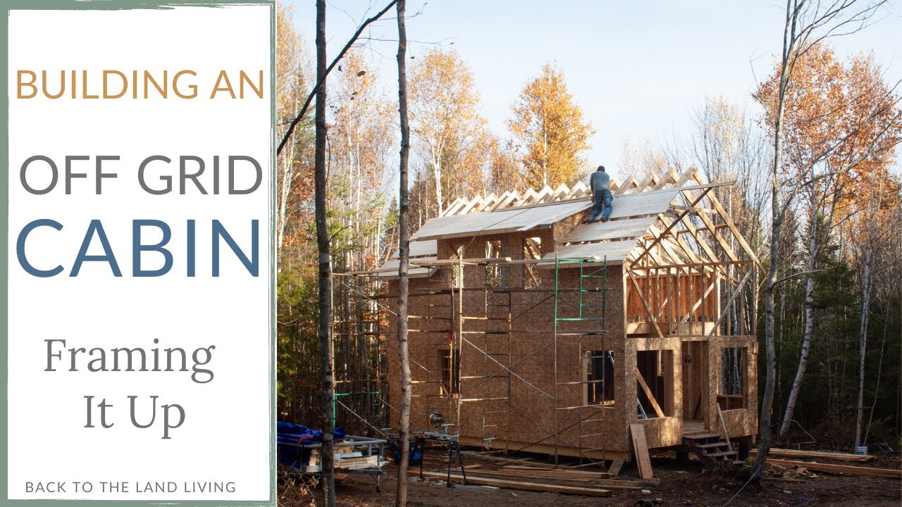 Off Grid CABIN Build | Framing It Up - YouTube