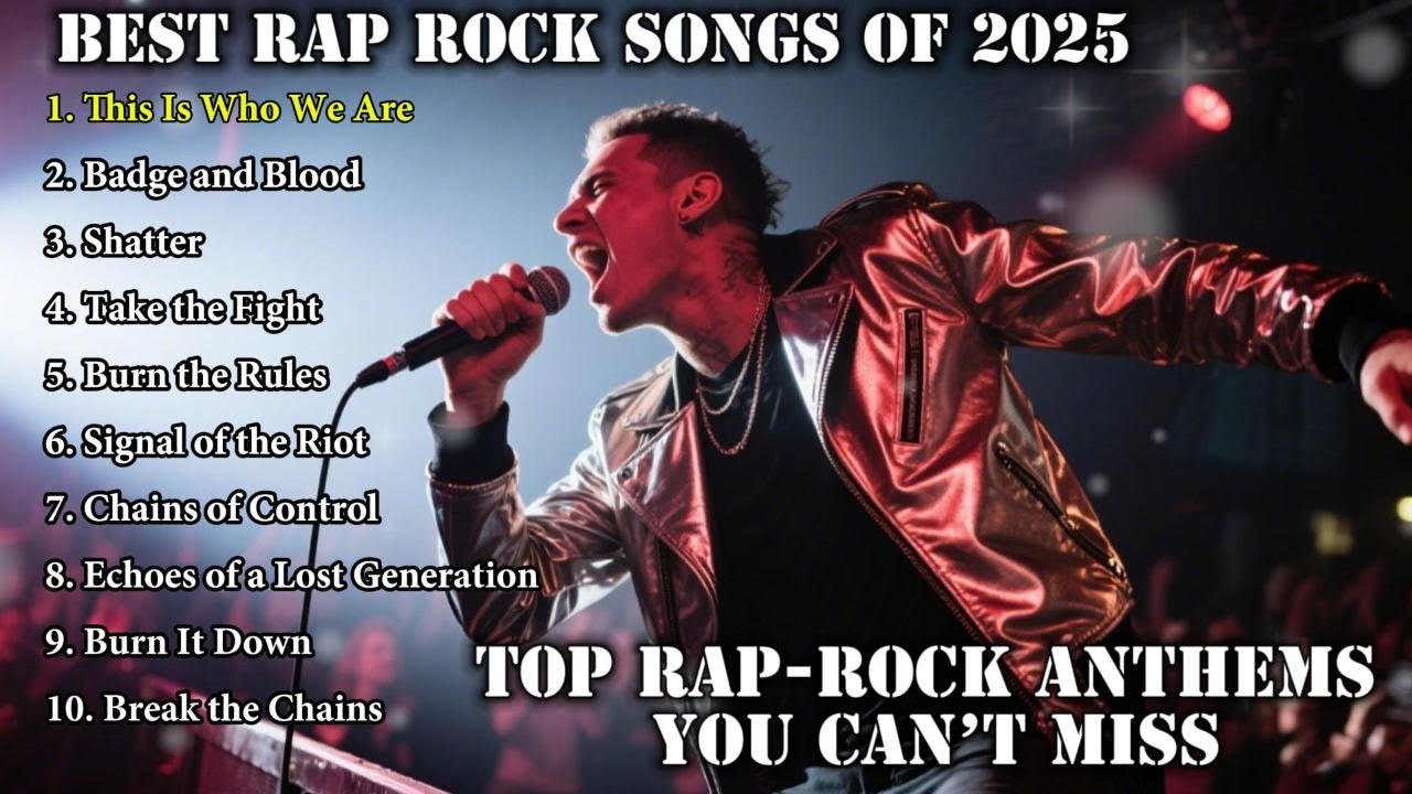 Best Rap Rock Songs of 2025 – Top Rap Rock Anthems You Can’t Miss - YouTube