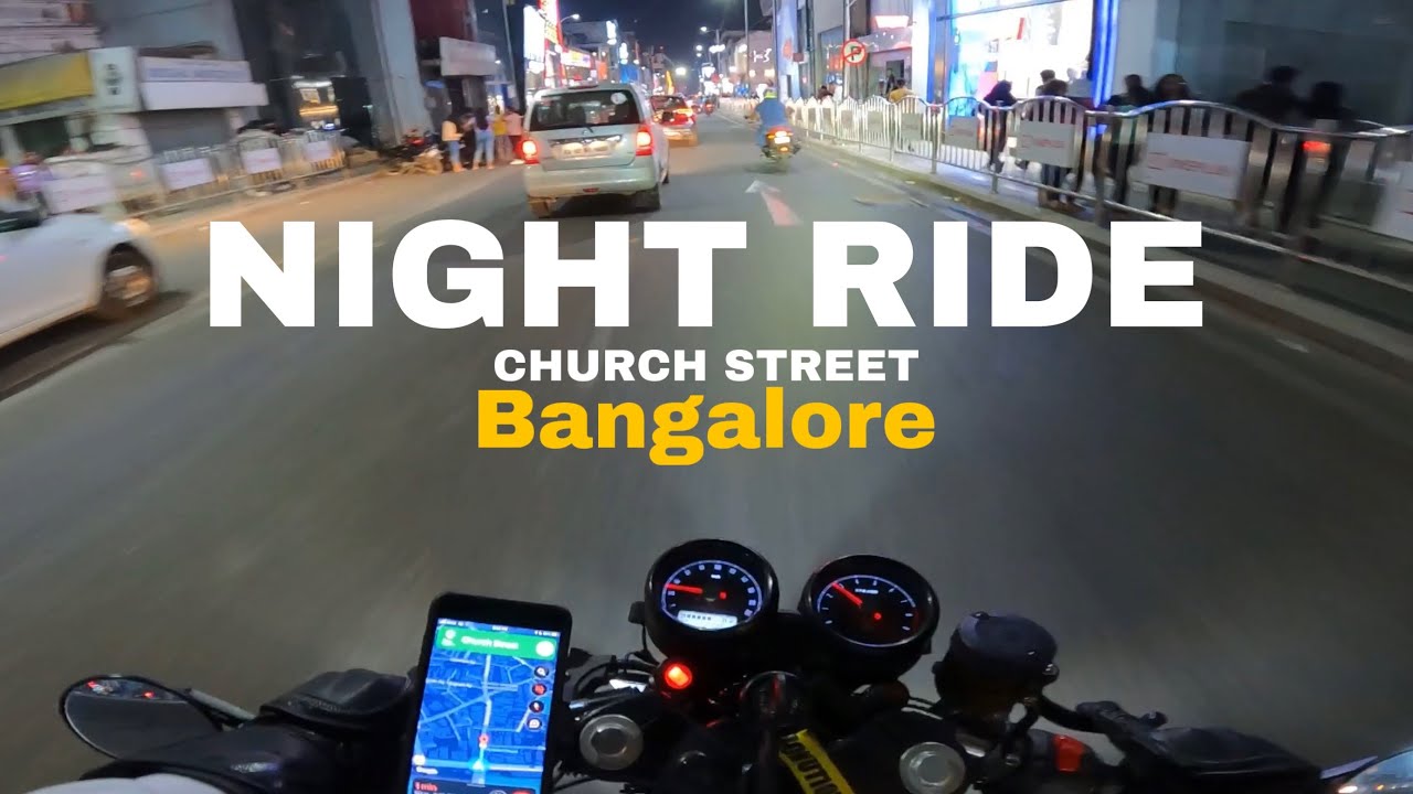 Night ride Continental GT 650 - YouTube