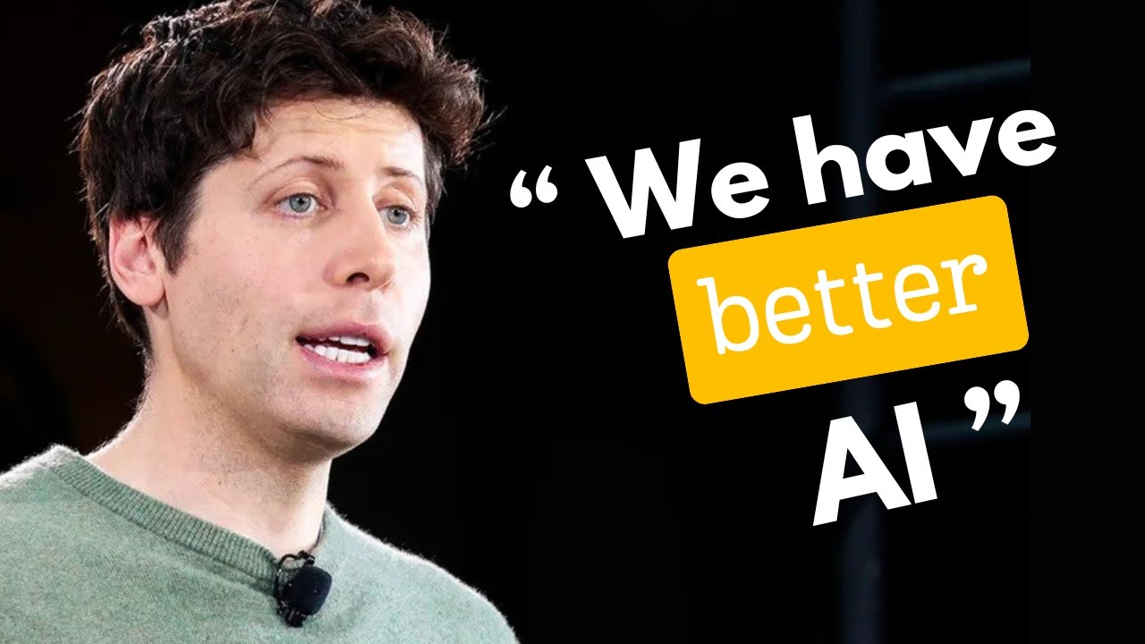 Sam Altman RESPONDS to DEEPSEEK: "We Have Far Superior Models on the ...