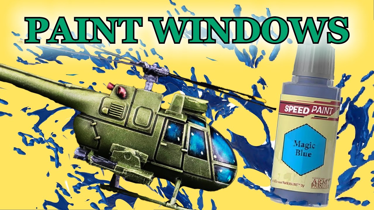 [THE EASIEST WAY TO PAINT WINDOWS]-The Zenithal Painting Method for ...