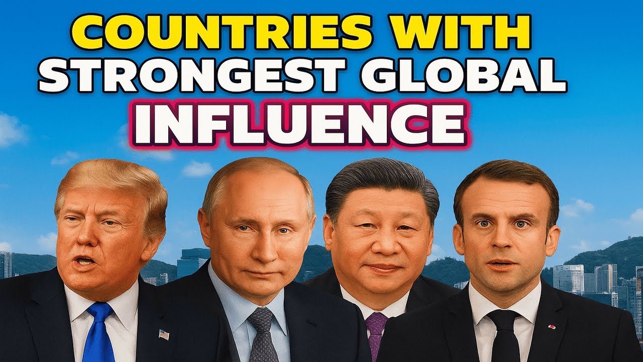 20 Countries With the Strongest Global Influence Today - YouTube