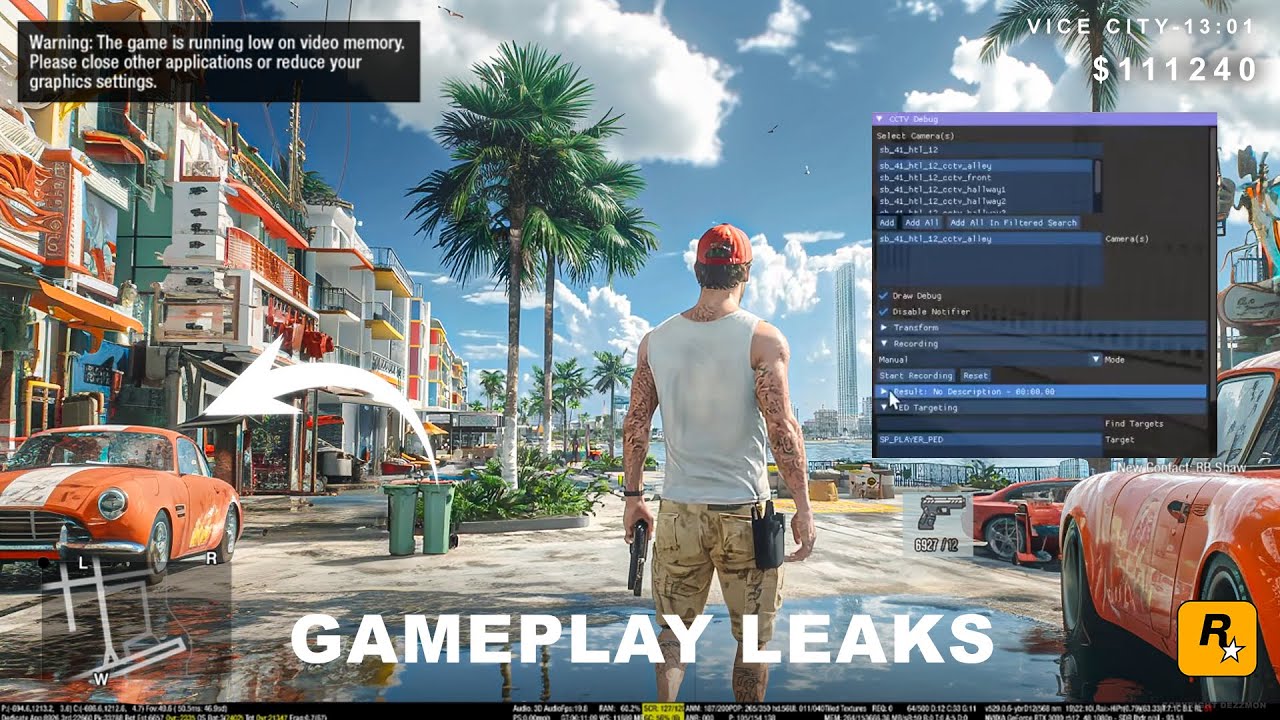 GTA 6 Development Gameplay Leaked Again! (December 2024) - YouTube