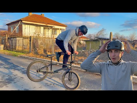 YENİ BİSİKLET SATIN ALDIM BMX’ım var artık sürmeyi öğreniyorum çok iyi