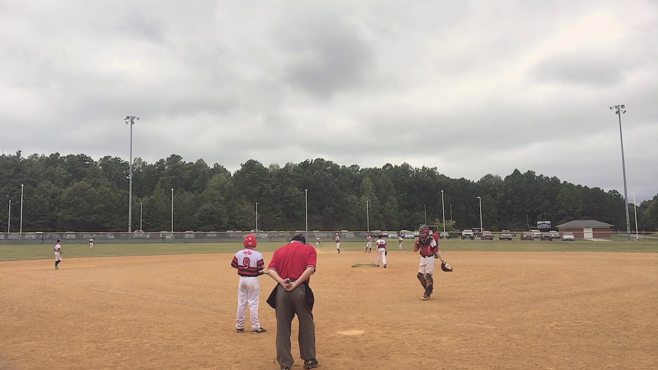 2018-09-08 Stars Baseball (Natale) 1st Inning Daniel Pitching vs RISE ...