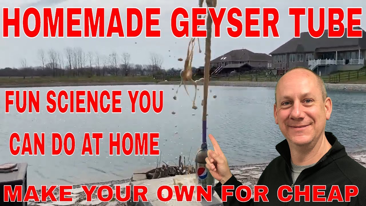 DO IT YOURSELF HOMEMADE MENTOS GEYSER TUBE! - YouTube