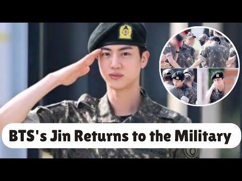 BTS's Jin Returns to the Military | Emotional Moment Leaves Everyone ...