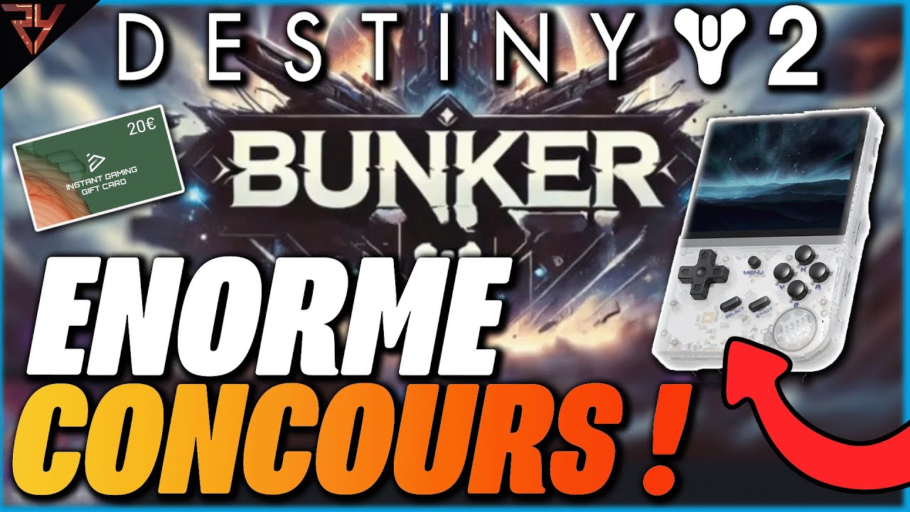 Concours Destiny 2 ! Gagne une console rétro et une carte cadeau ...