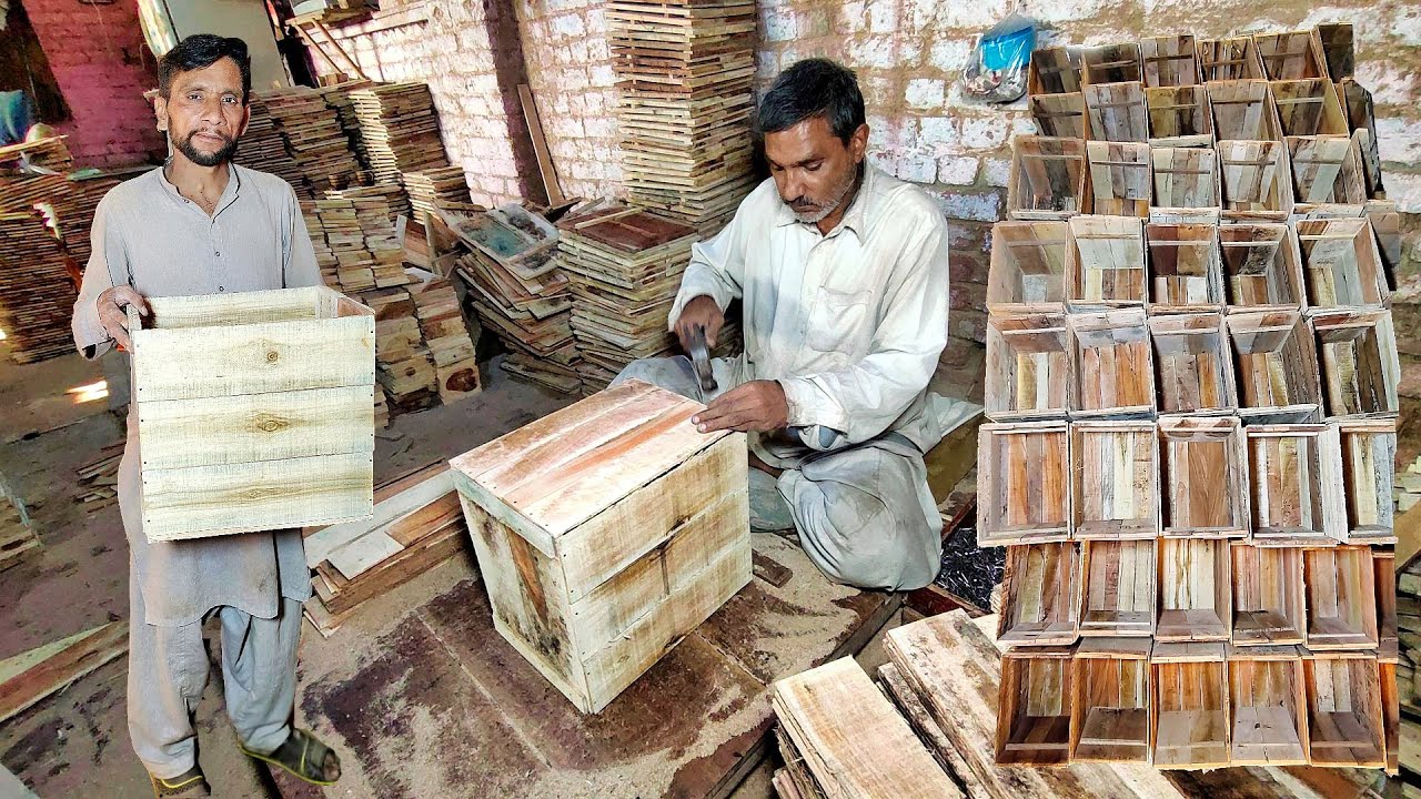 "Crafting Wooden DIY Crates: Step-by-Step Guide"|| Wooden Diy Crates ...