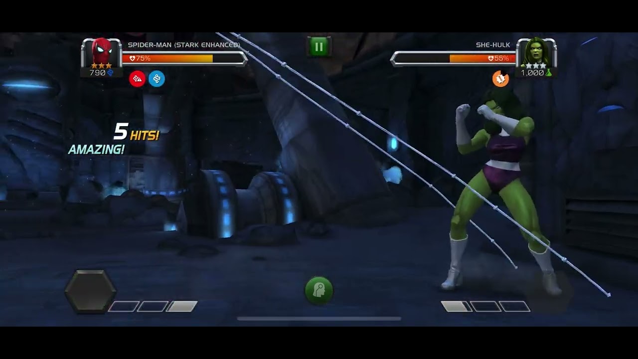 Spiderman vs She hulk gameplay | Fight game. - YouTube