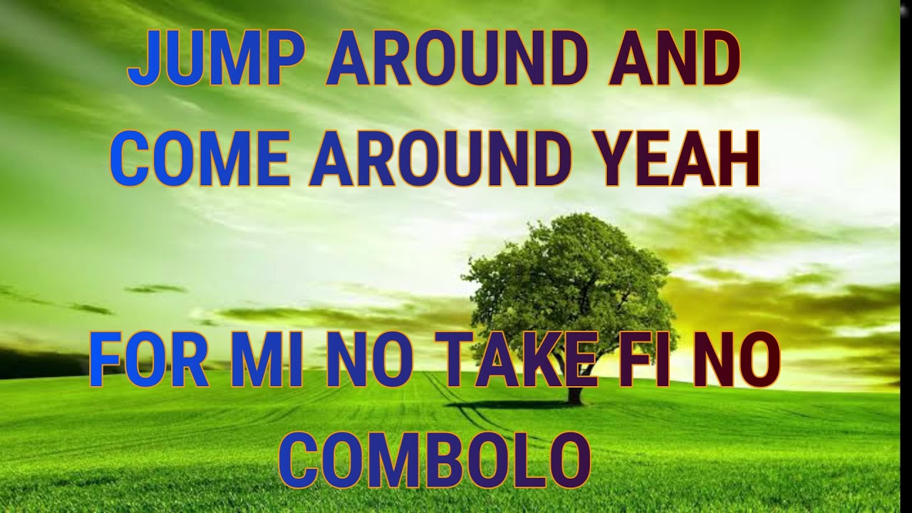 ERIC DONALDSON - JUMP AROUND LYRICS - YouTube