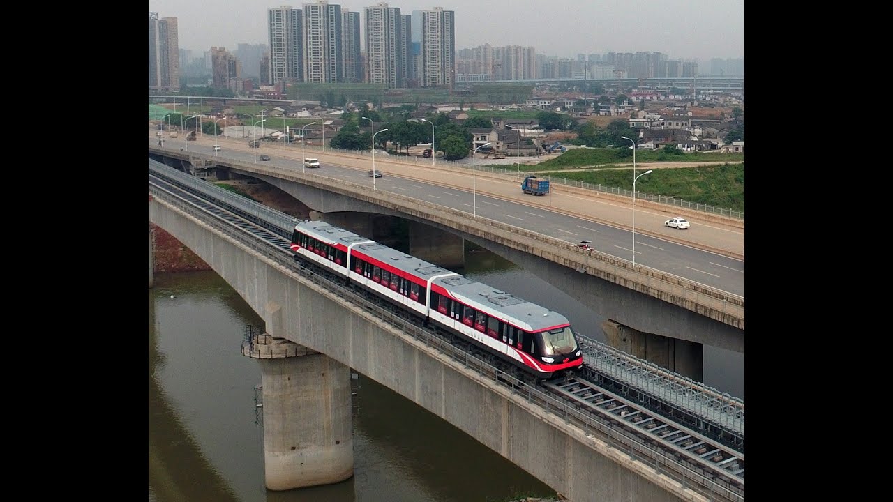 China's first home-grown maglev train starts operation - YouTube