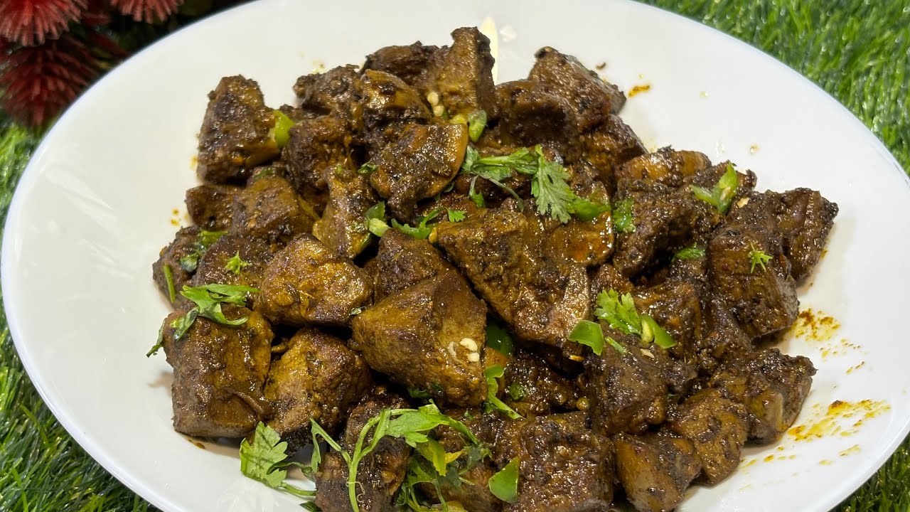 Tawa Kaleji Gurda Fry Recipe/ Tawa Fry Kaleji Recipe- Eid Special ...