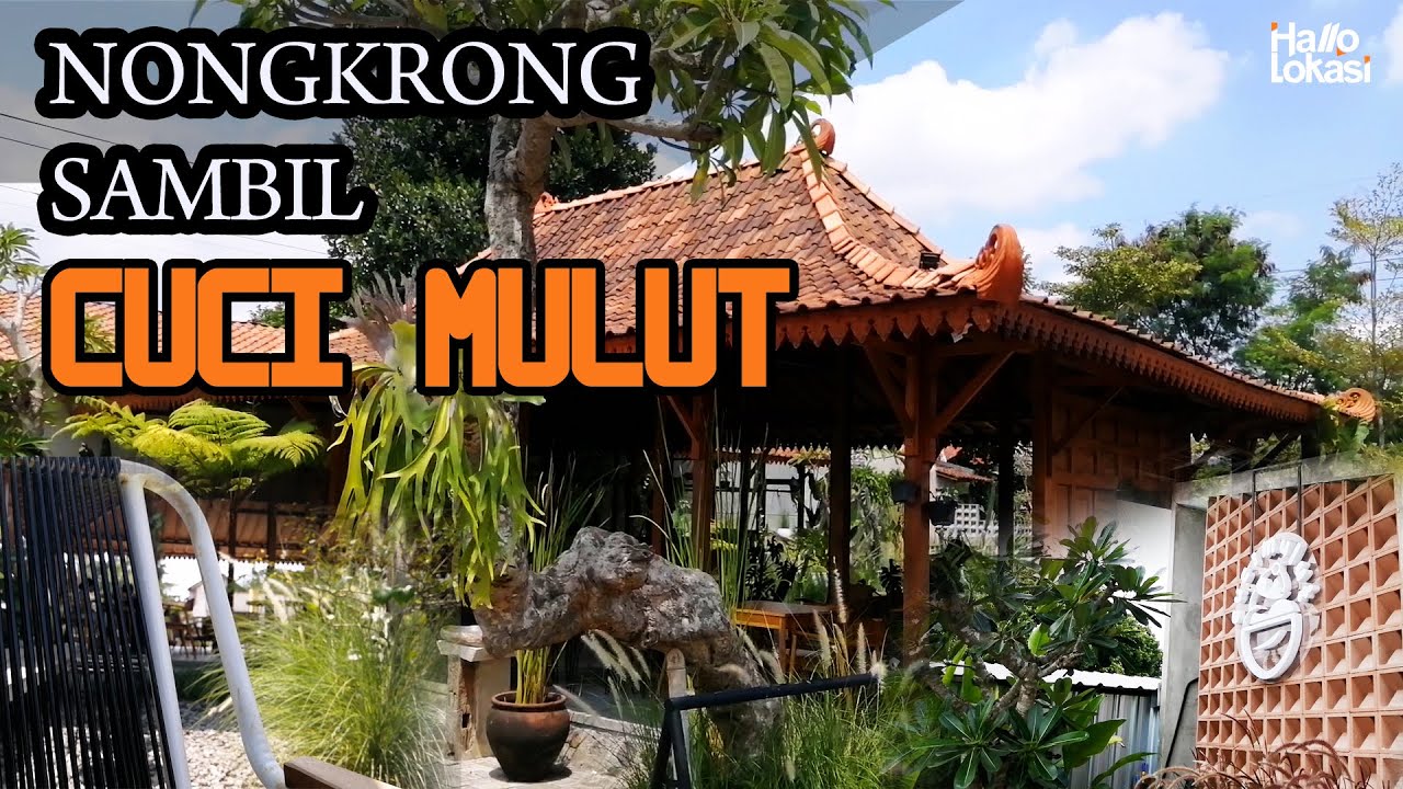 coffee, dessert, eatery di Warung Cuci Mulut Jogja suasana nyaman dan ...