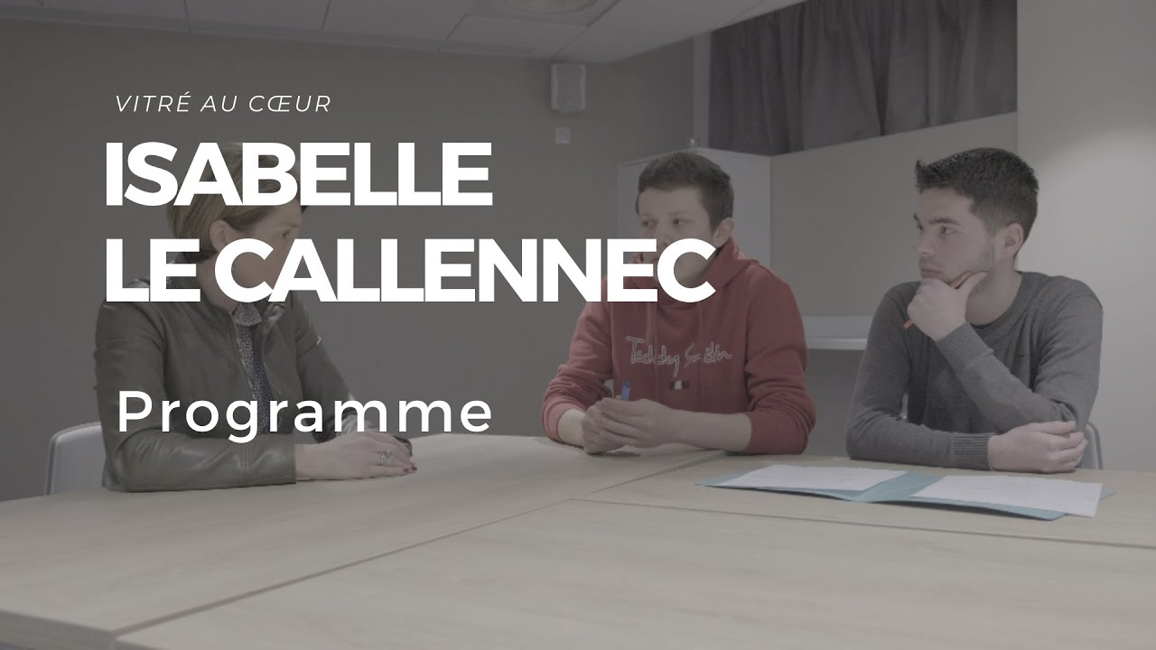 Isabelle LE CALLENEC - Programme 1/2 - YouTube