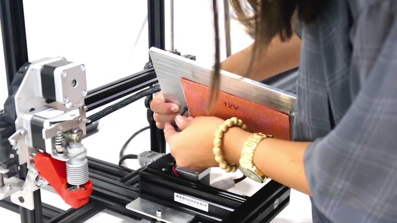 EXTENDABLE PRINT PLATE TUTORIAL VIDEO - NOVIO 3D - YouTube