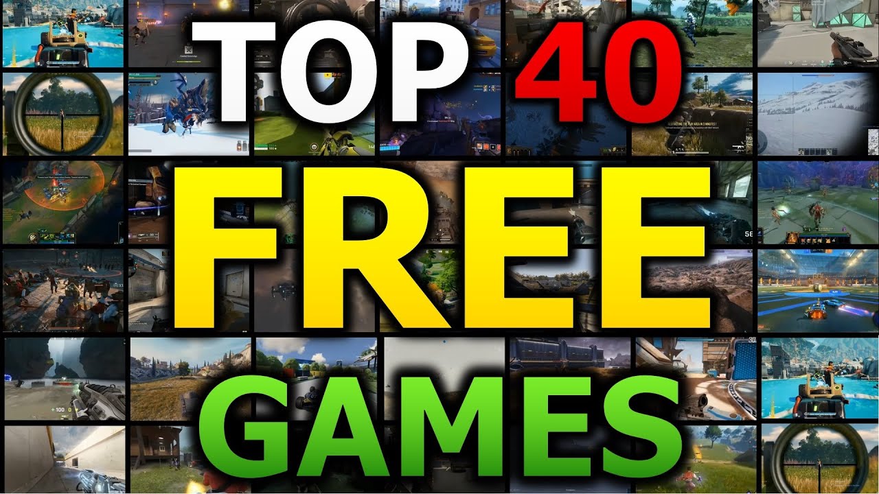 TOP 40 FREE video games that you maybe didn't know are FREE (1) - YouTube