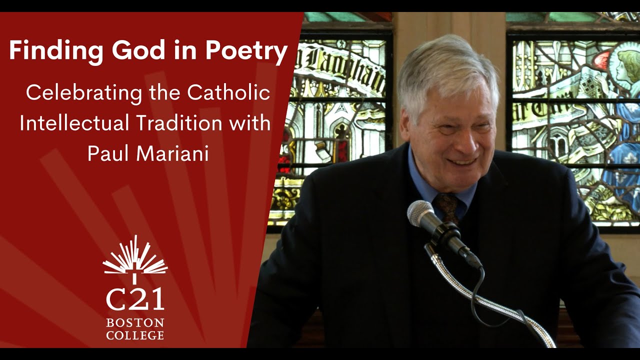 Finding God in Poetry | Celebrating the Catholic Intellectual Tradition ...