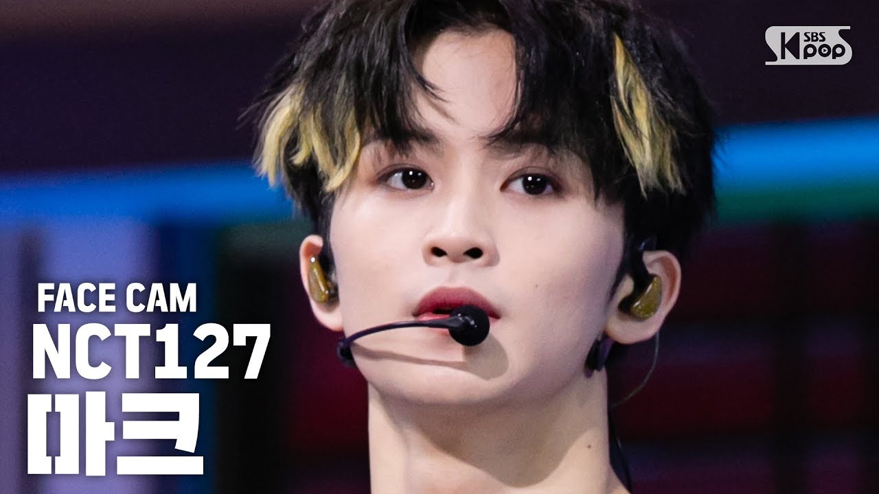 [페이스캠4K] NCT127 마크 '영웅' (NCT127 MARK 'Kick It' FaceCam) │ @SBS Inkigayo ...