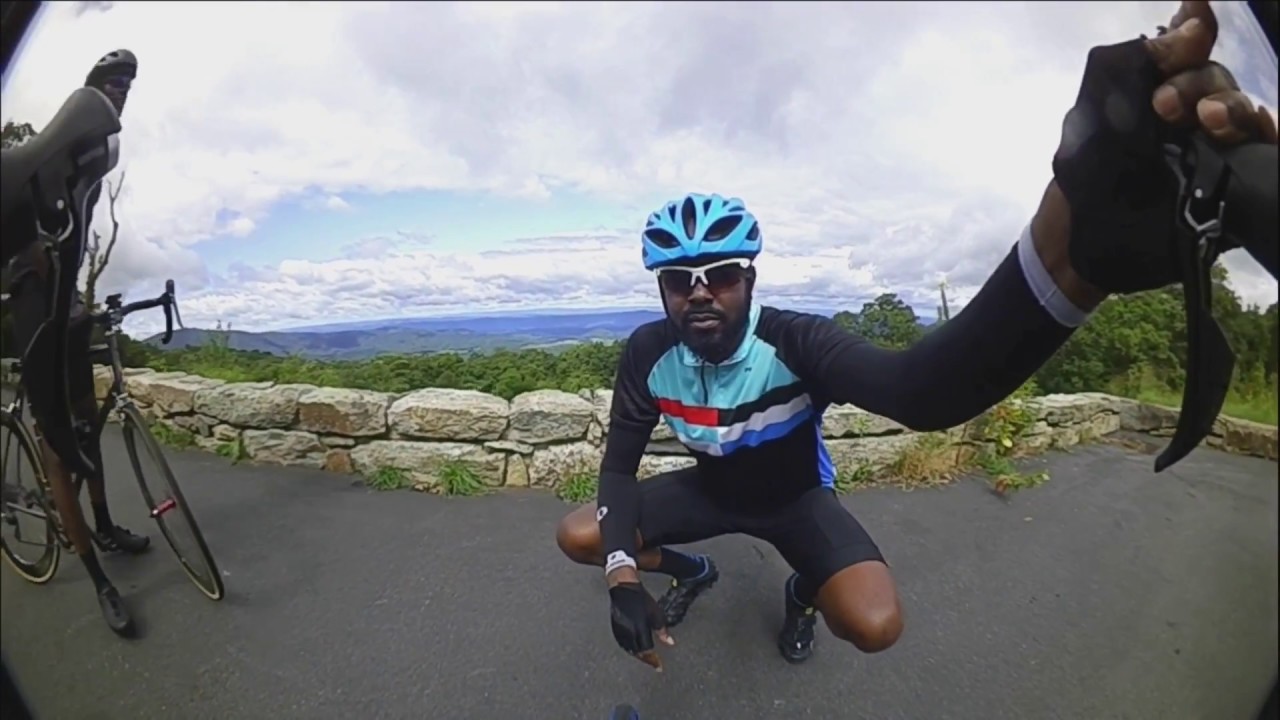 My 1st Time Cycling Skyline Drive - YouTube