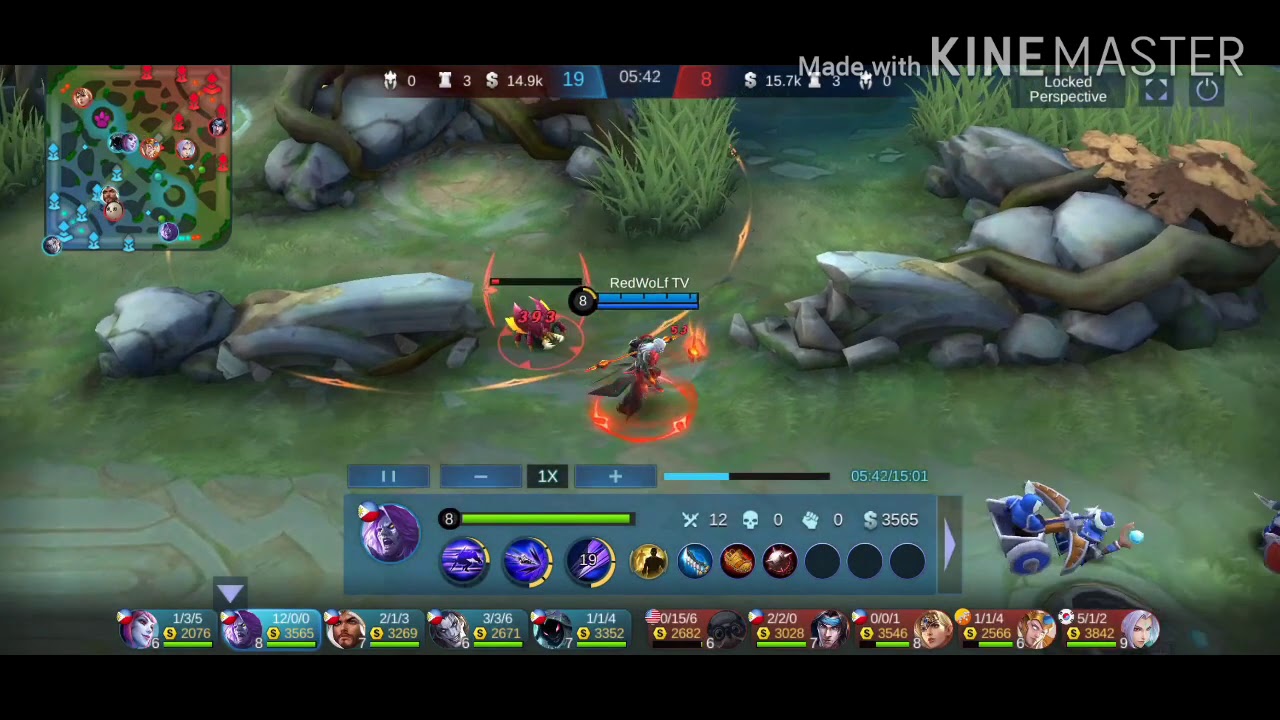 RedWoLf Moskov [ Meet Diggie Rafflesia Strategy ] Solo Player! 17-3-11 ...