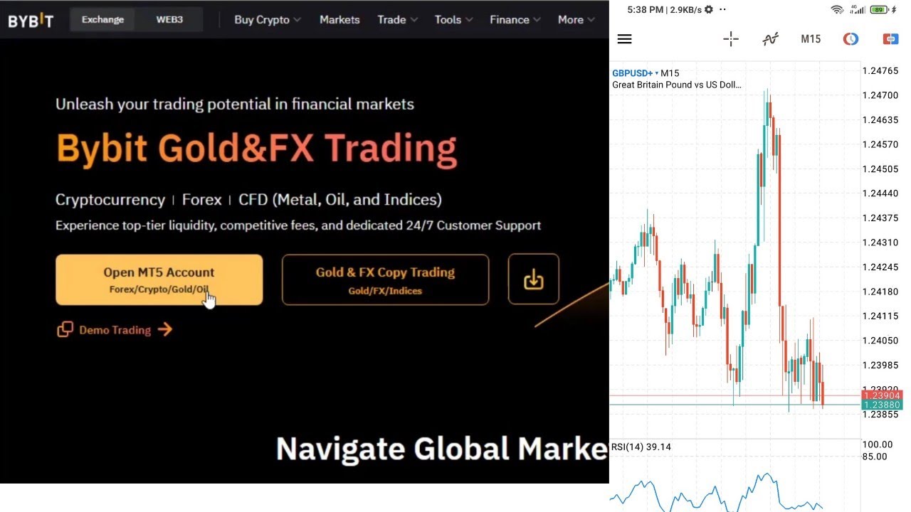 How to Trade Forex on BYBIT MT5 Account (Create, Deposit, Trade Forex ...
