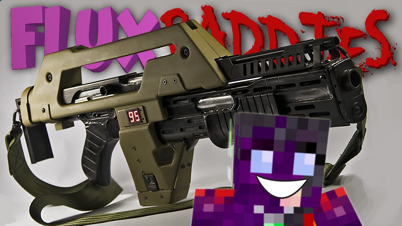 Minecraft Mods - Flux Baddies #42 - Pulse Rifle - YouTube