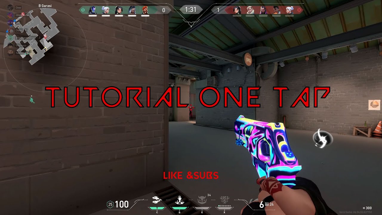 VALORANT ONE TAP - YouTube