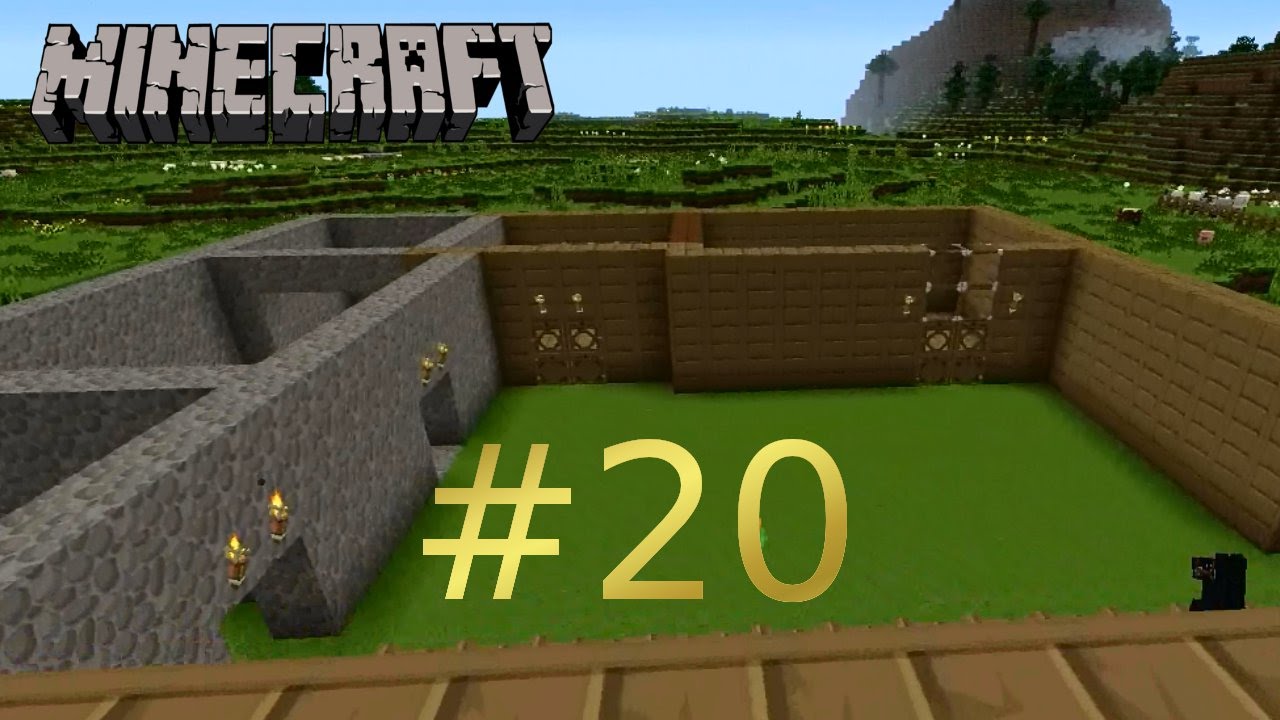 Minecraft #20 Grundsteine stehen [Deutsch] Let´s Play Minecraft - YouTube