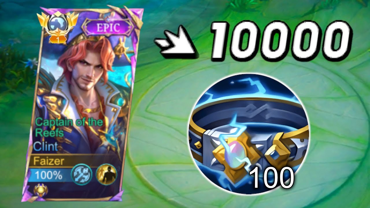 CLINT FIRST ITEM THUNDERBELT IS TOO TANKY IN LATEGAME!!😱 | CLINT BEST ...