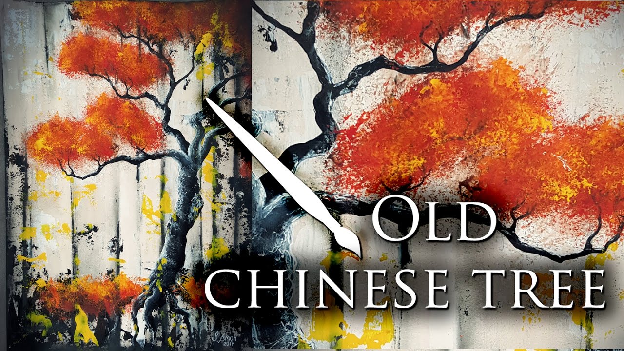Old chinese tree Tutorial - YouTube