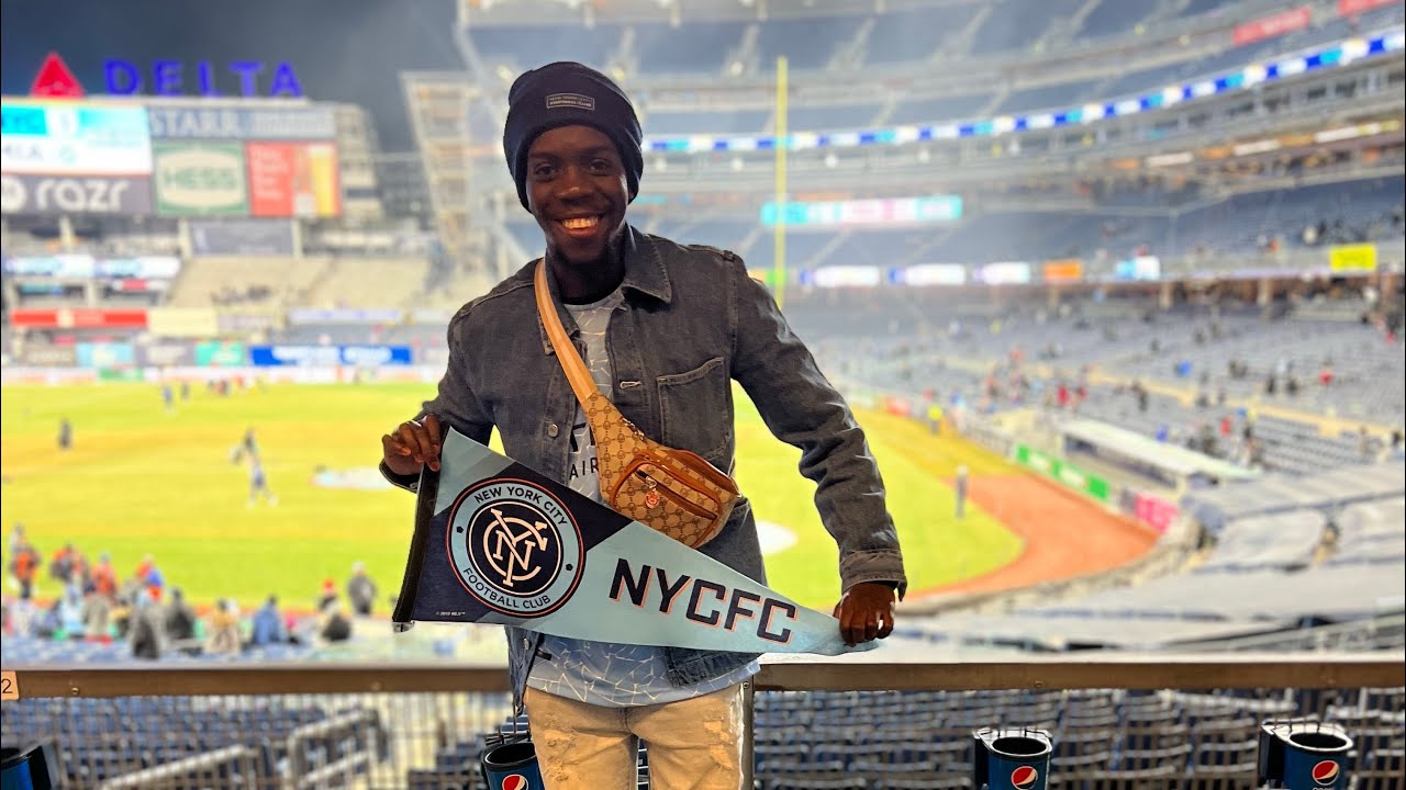 Watching NYCFC for the first live inside the Yankees Stadium #nycfc # ...