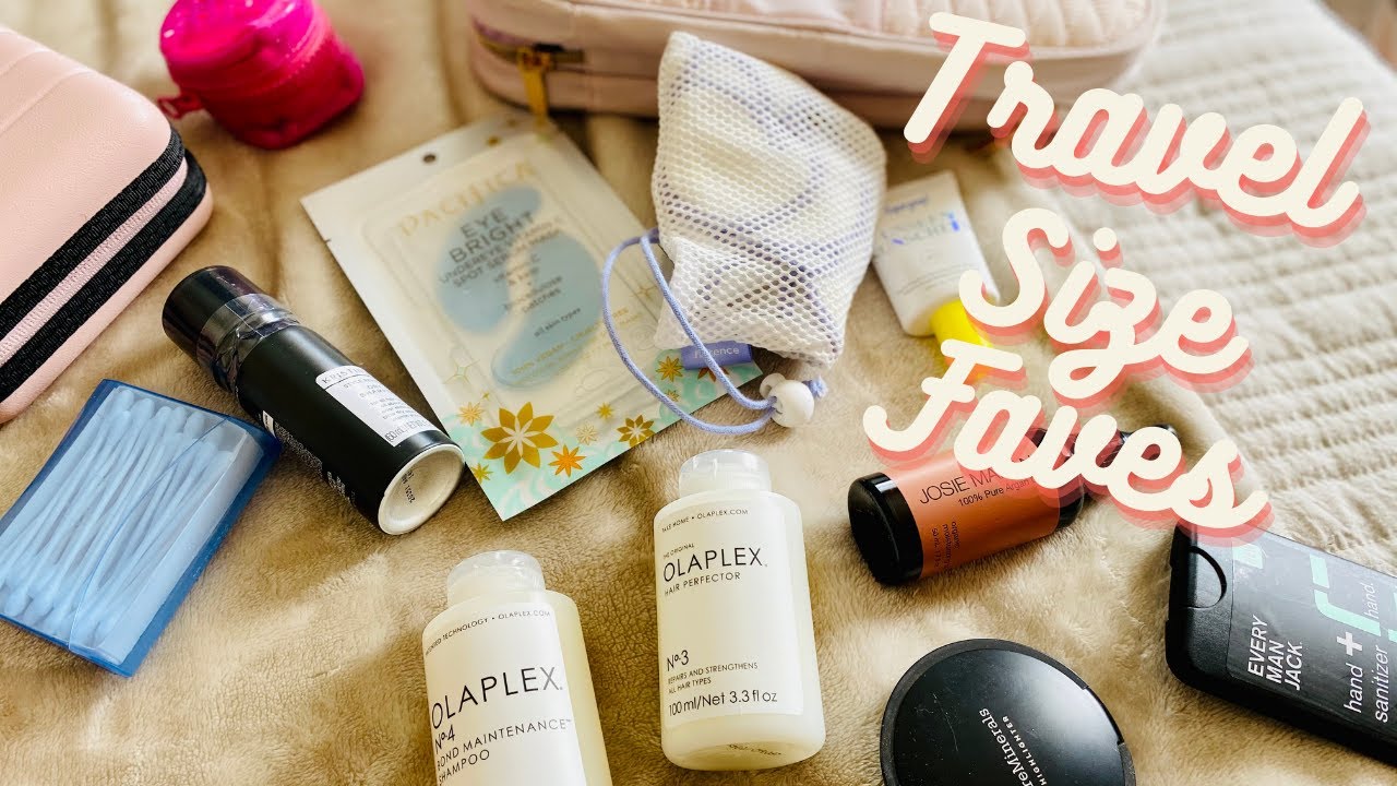 TRAVEL SIZE FAVES: TARGET AND SEPHORA MINIS - YouTube