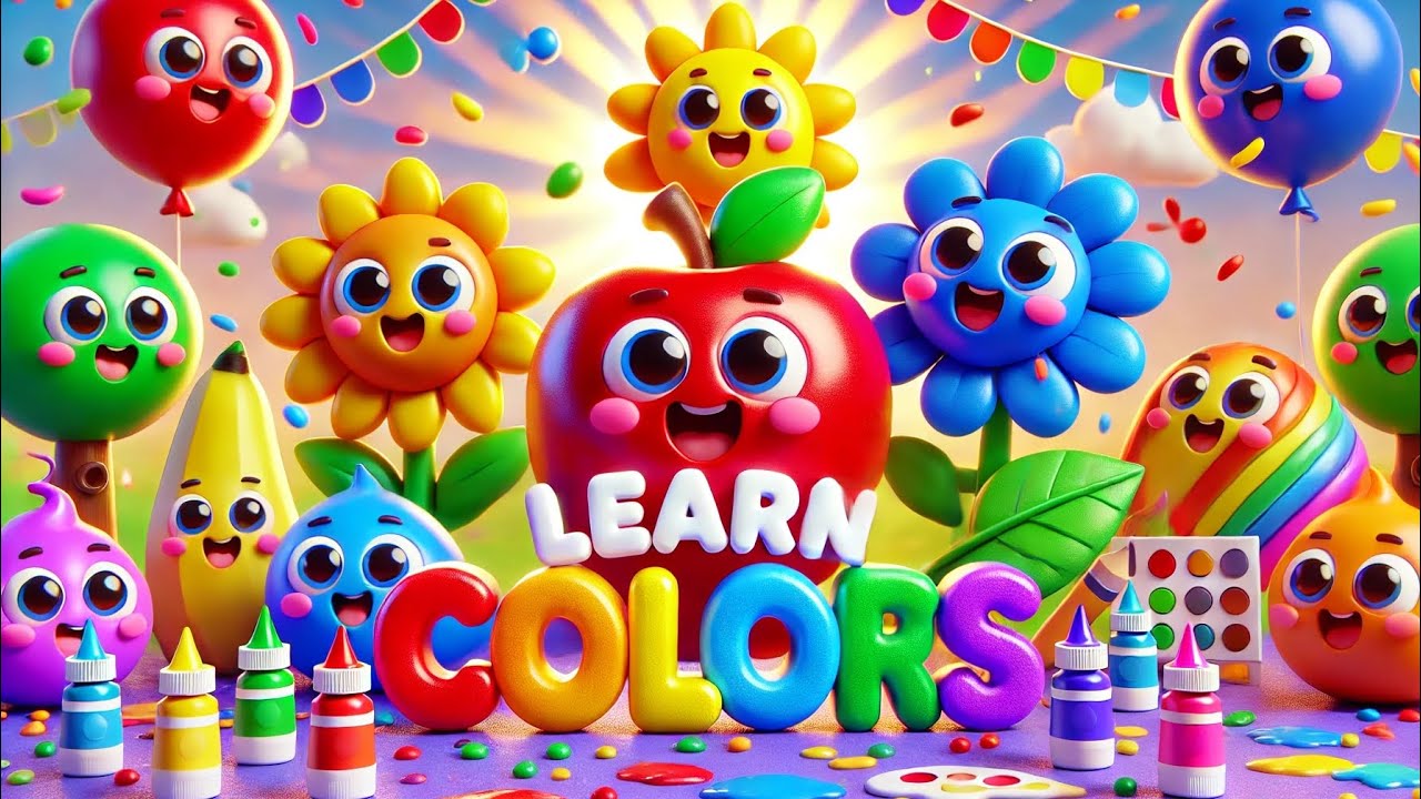 Learn Colors - Fun with Colors for Children - YouTube