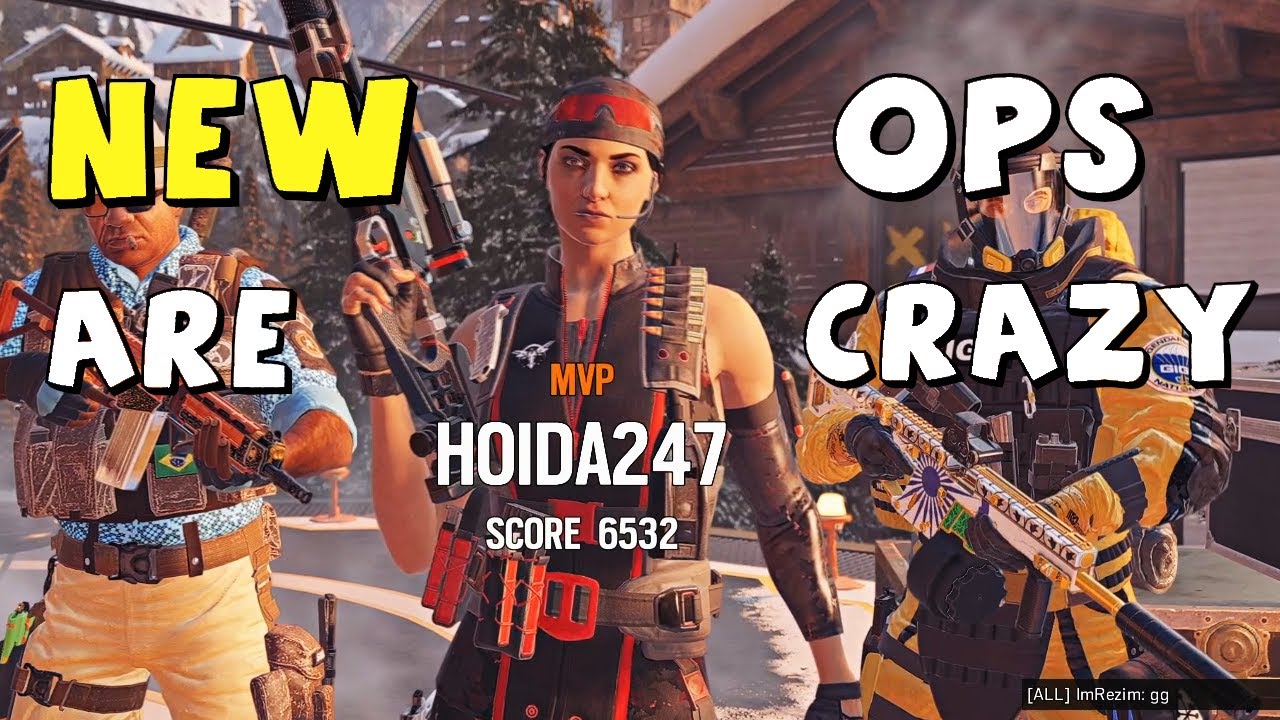 New ops are crazy || Rainbow Six Siege || - YouTube