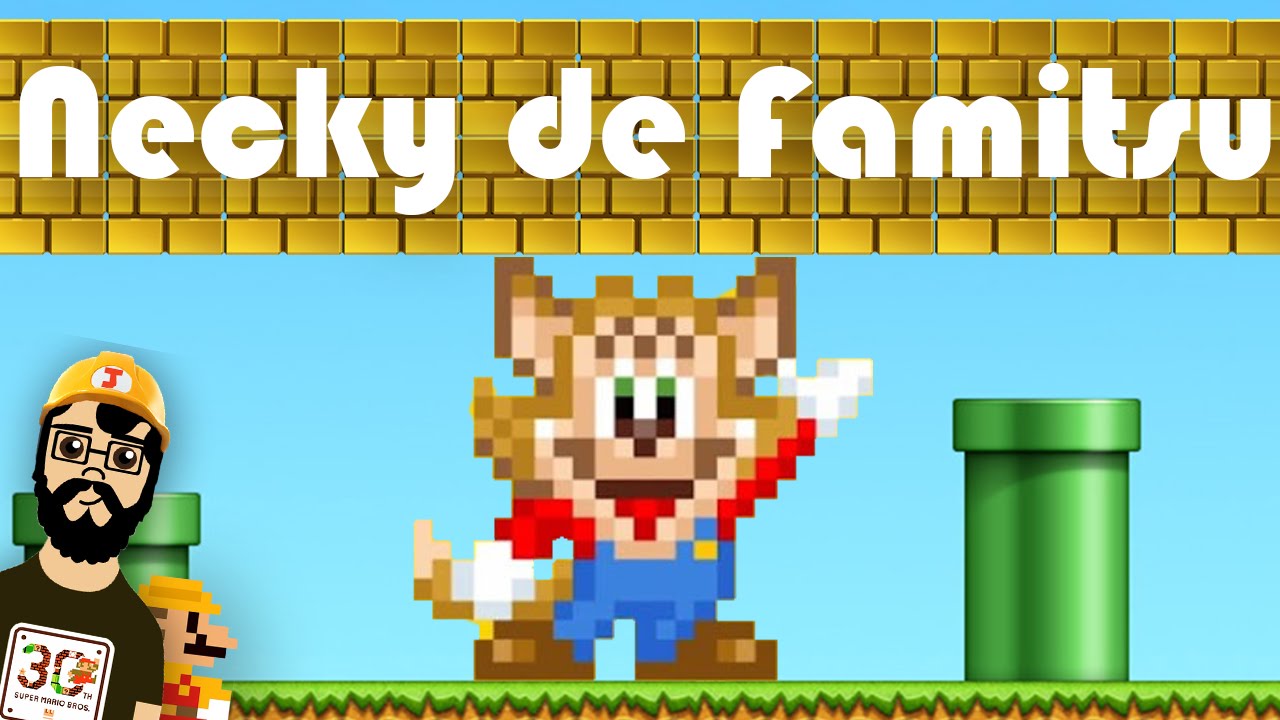 Necky de Famitsu | #SuperMarioMaker | 8BitCR - YouTube