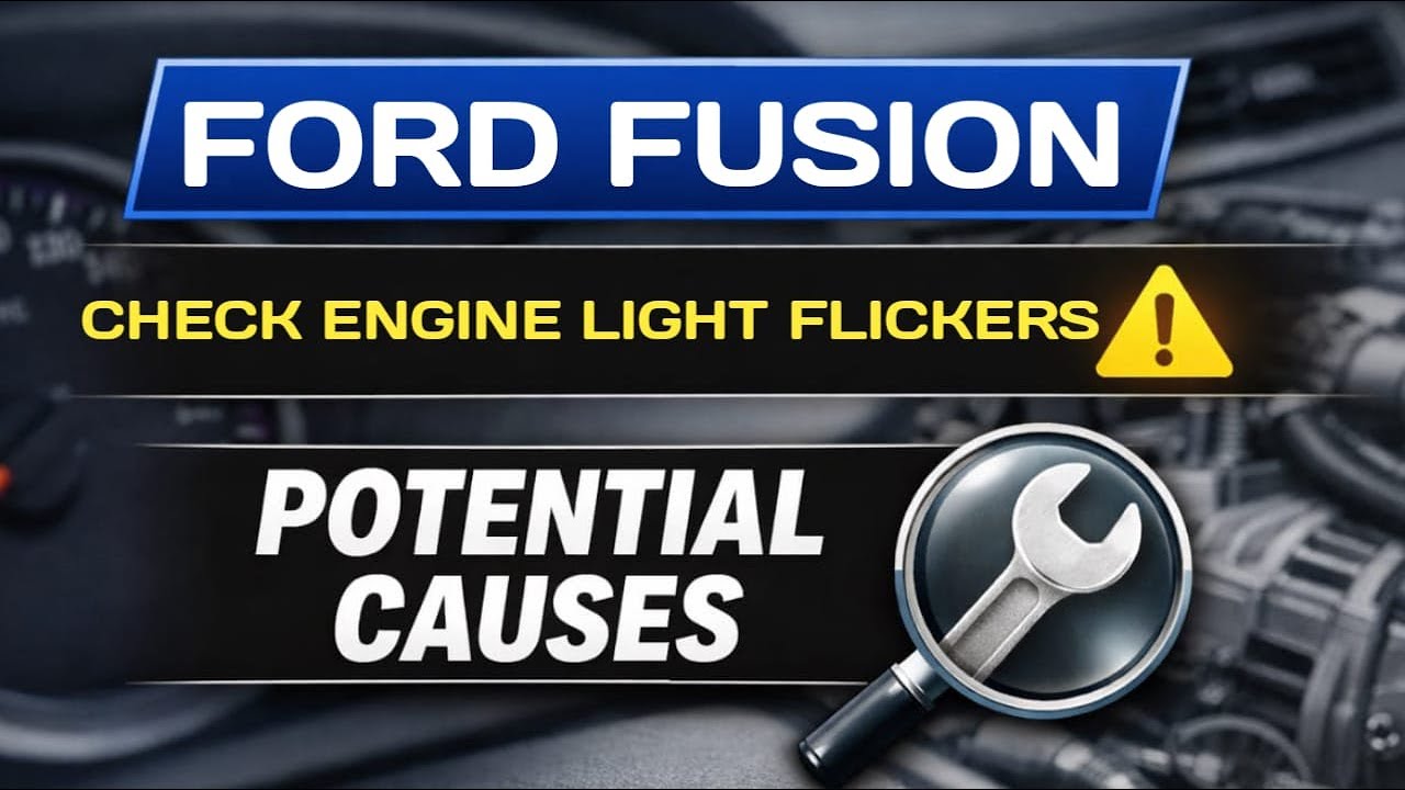 Ford Fusion Check Engine Lightnull