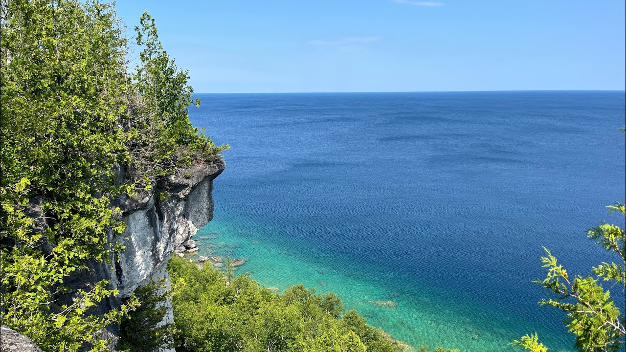 Dyers Bay to Devils Monument The Bruce Trail - YouTube