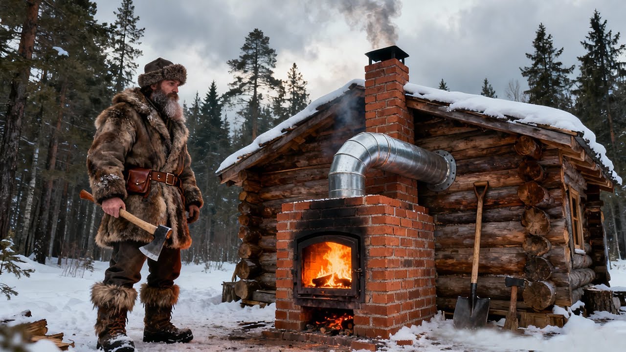 Neighbors Mocked His “Weird” Chimney — Until His Cabin Stayed 22 ...