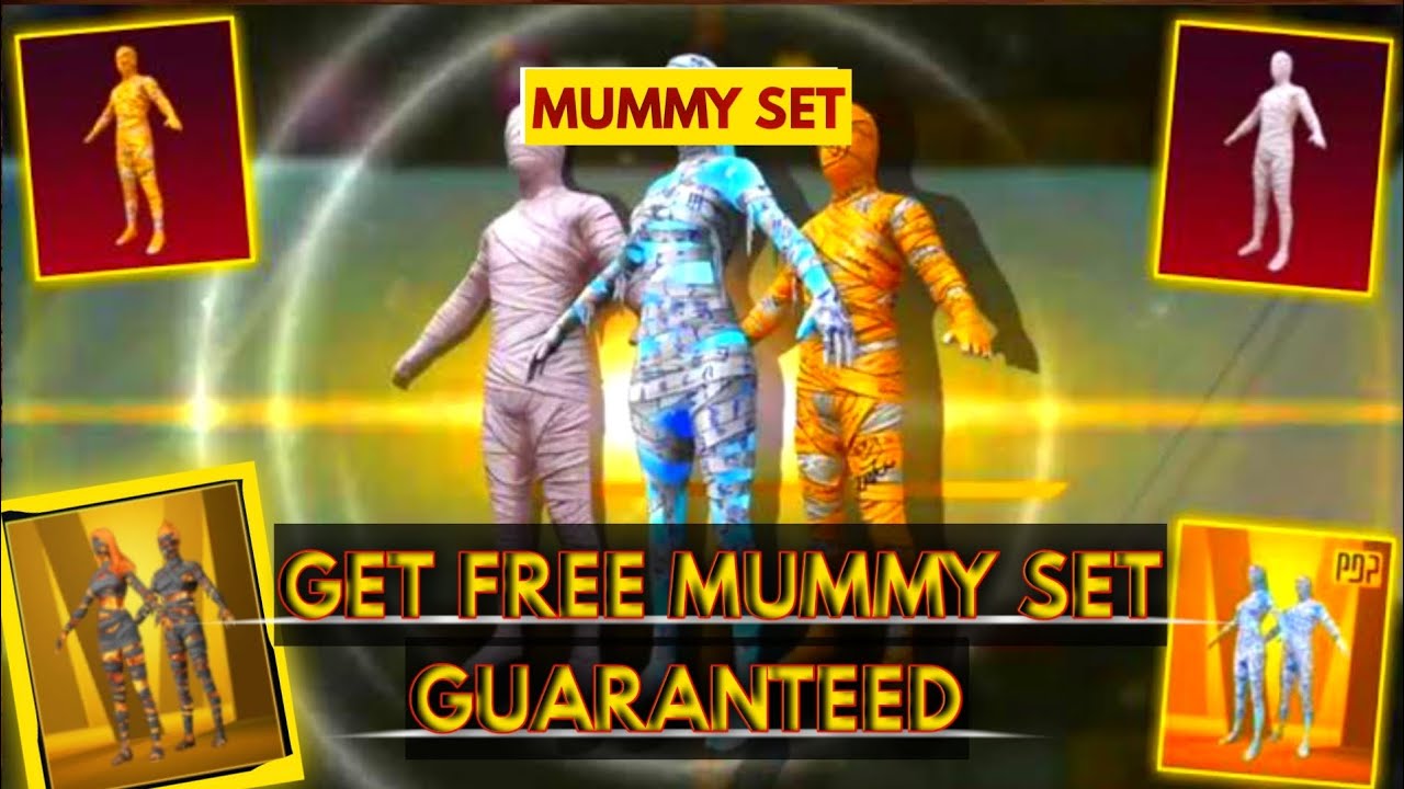 Inferno Friend Set, BGMI Anniversary Crate, Mummy M416: All Mummy Sets ...