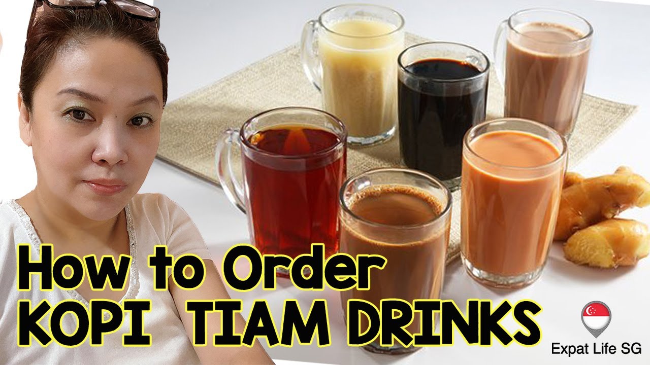 How to Order Drinks in Singapore Coffee Shops - YouTube