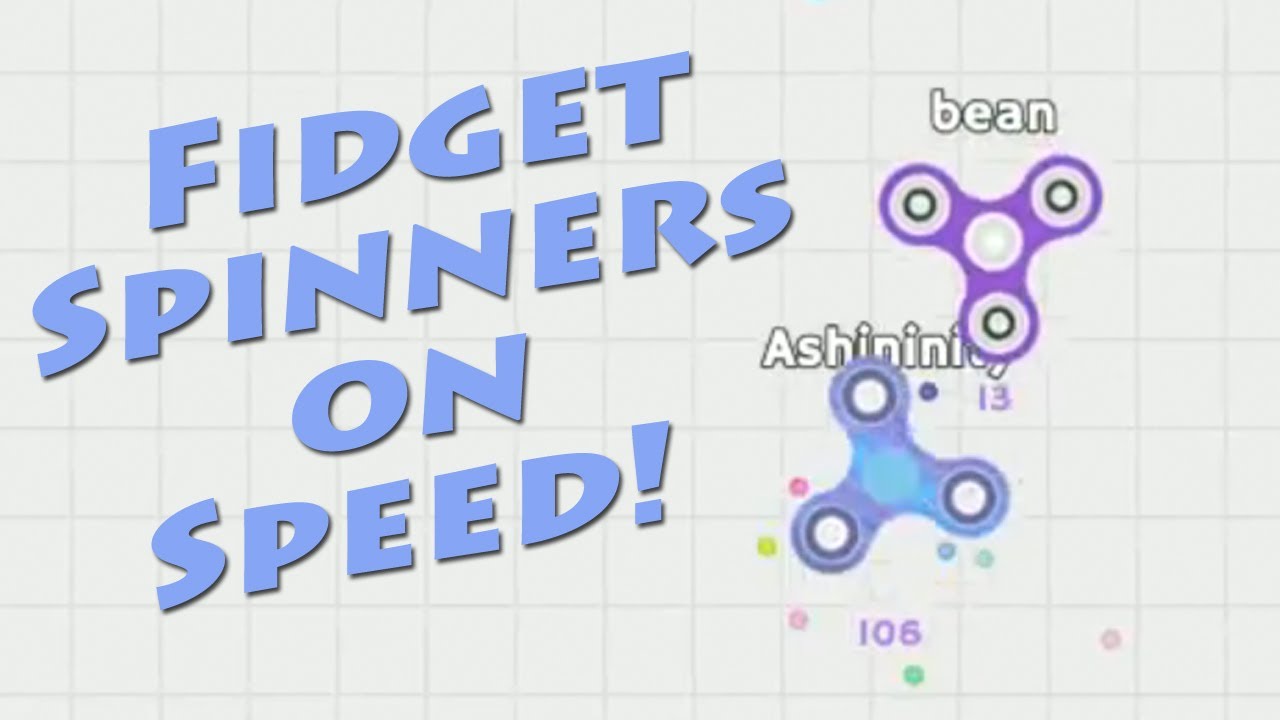 Spinz.io - Fidget Spinners on Speed Online IO Game - YouTube